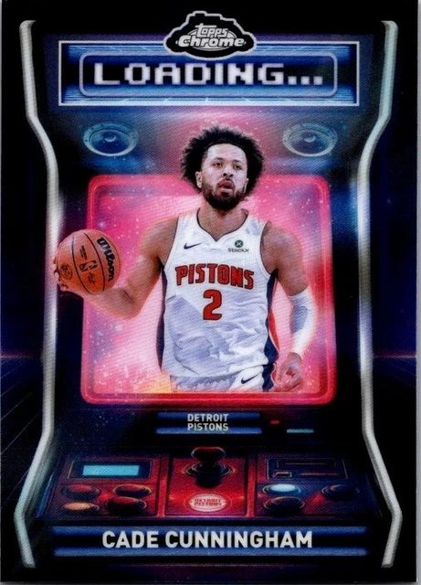 2025-26 TOPPS CHROME Basketball Cade Cunningham Insert - Free Shipping ...
