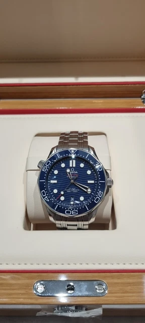 OMEGA SEAMASTER 300 master co-axial 42mm Blue Dial Divers Watch £3,000. ...