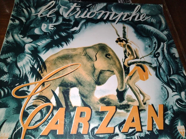 DOSSIER PRESSE LE triomphe de Tarzan tarzan's triumph 1943 cinema press ...