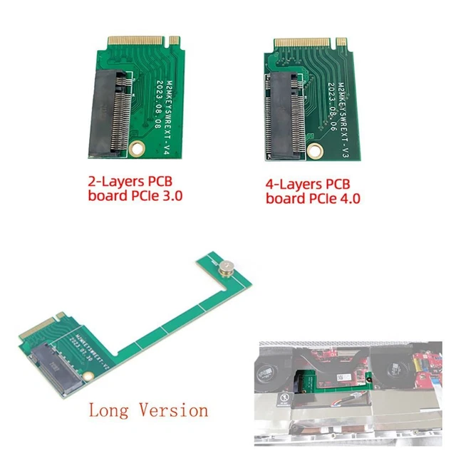 MODIFIED PCB BOARD M2 Hard Drive M2 Transfercard for ASUS Rog Ally DIY ...
