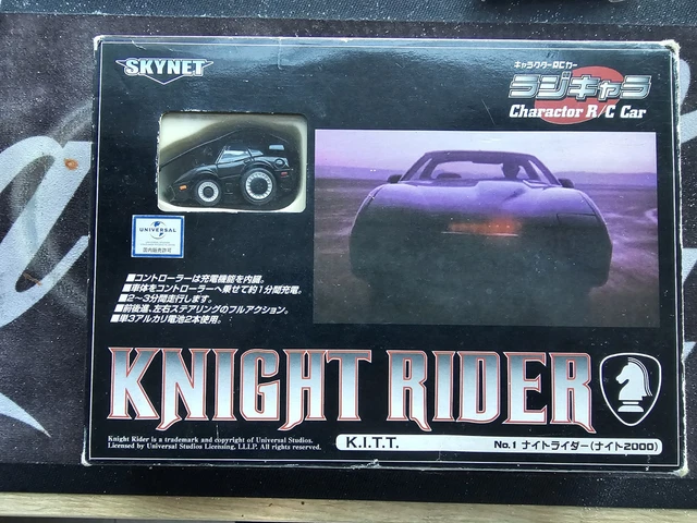 SKYNET/KYOSHO KNIGHT RIDER 2000 K.I.T.T Mini-Z Type Rc Car Vintage £177 ...