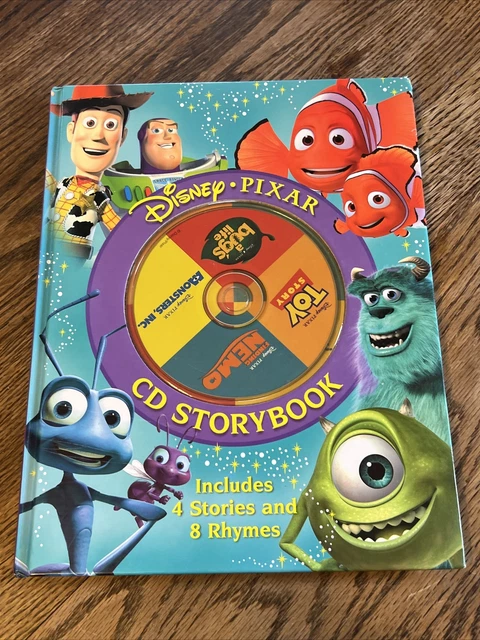 DISNEY/PIXAR BOARD BOOK & CD TREASURY BOX - Brand New - 3 stories! £12. ...