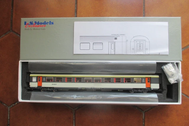 VOITURE VOYAGEURS CORAIL VTU A10tu 1ère classe SNCF LS Models HO ref ...