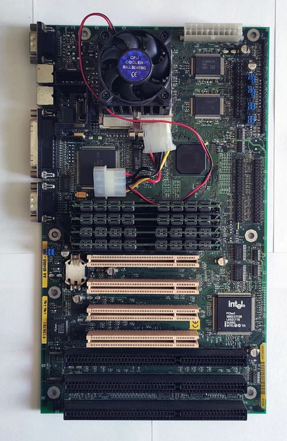 INTEL ADVANCED/ML MARL ATX Mobo with Pentium 200MHz CPU and 128MB RAM ...