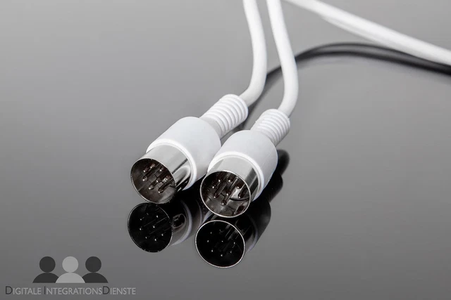 POWERLINK CABLE 1,8M White Thin for Bang & Olufsen B&o Beolab Speaker £ ...