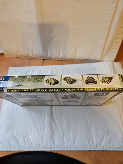 ITALERI 1/72 WWII German King Tiger Plastic Model Kit 7004, Open Box ...