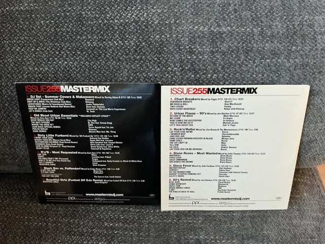 MASTERMIX ISSUE 255 cd 80s rock ‘n’ roll stone roses disco £4.20 - PicClick UK