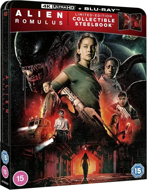 ALIEN ROMULUS 4K Ultra HD + Blu Ray Limited Edition Collectible ...