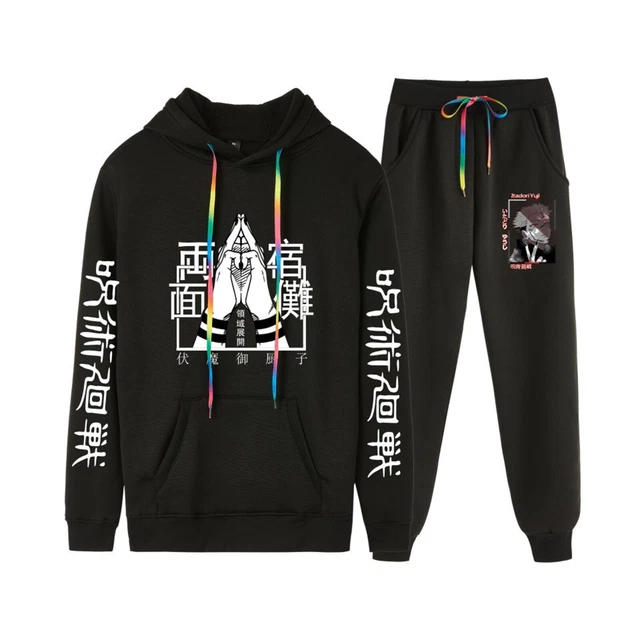 JUJUTSU KAISEN TRACKSUIT Ryomen Sukuna Itadori Yuji 3D Printed Hoodies ...