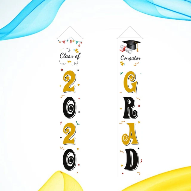 GRADUATION SEASON CLASS Of 2020 Door Sign Graduation Photo Booth Props ...
