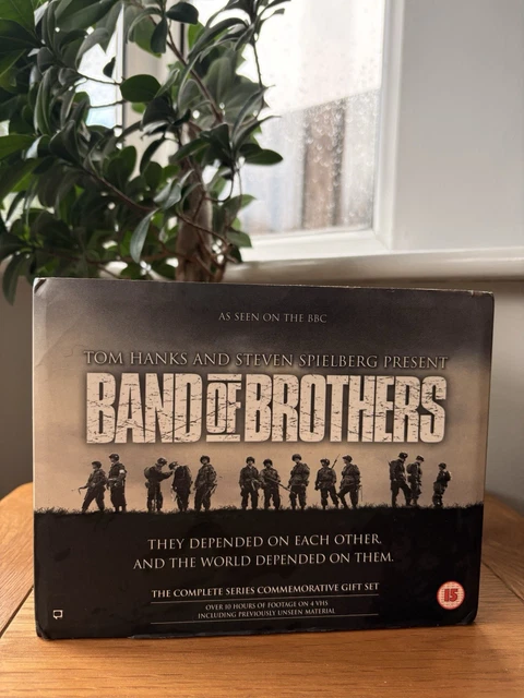 VHS BAND OF Brothers In Metal Tin Collection Commemorative Edition Box ...