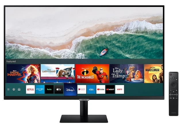 SAMSUNG 32'' M7 Smart Monitor 3840x2160 UHD 4K|Speakers|Remote|USB-C ...
