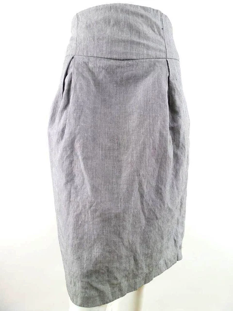 VINTAGE T. 46 Gris Midi Jupe Évasée EUR 12,27 - PicClick FR