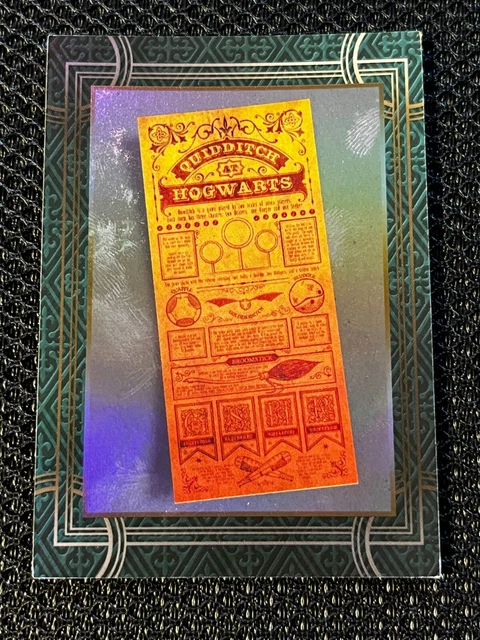 HARRY POTTER WELCOME Hogwarts Wizarding World Trading Rainbow Card # 43 ...