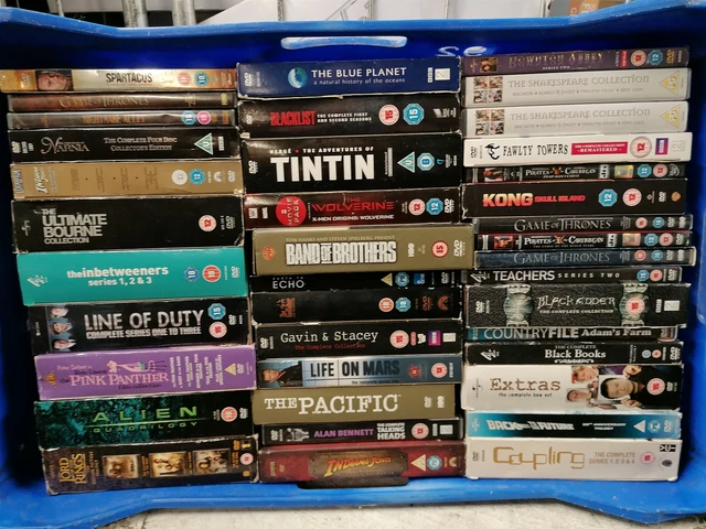 BBC ITV CHANNEL 4 SKY DVD Box Set TV Series and Movies Job Lot ...