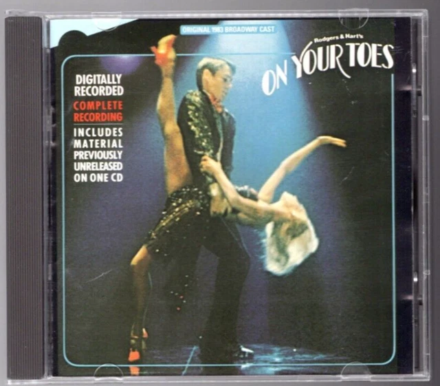 ON YOUR TOES - Original 1983 Broadway Cast - CD $18.99 - PicClick AU