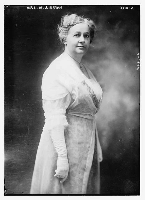MARY ELIZABETH BAIRD Bryan Wife William Jennings Bryan 1860 1925 Old ...