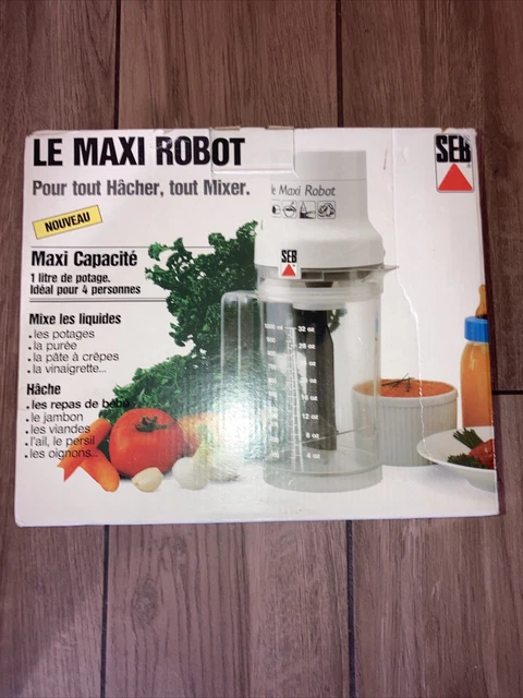 LE MAXI ROBOT seb pour tout hacher et mixer EUR 30,00 - PicClick FR