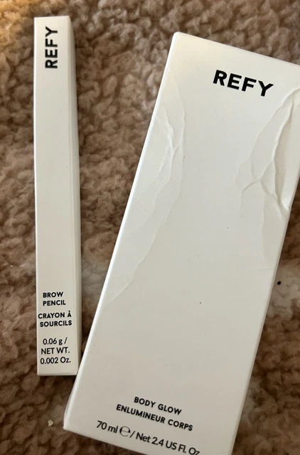 REFY BROW PENCIL Medium, Body Glow In Topaz - Imperfect But Sealed Box ...