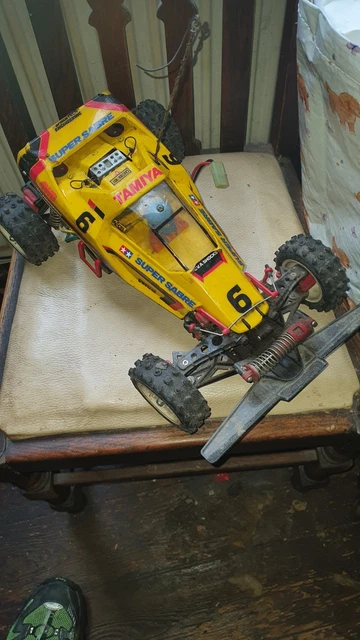 TAMIYA SUPER SABRE Buggy Complete RC Set. 1/10 £104.63 - PicClick UK