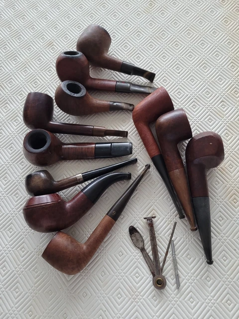 PIPES EN BOIS Lot De 11 EUR 25,00 - PicClick FR