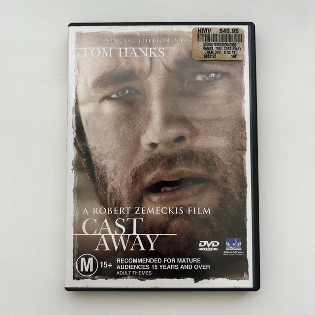 CASTAWAY 2000 TOM Hanks Survival Drama Movie DVD Region 4 $7.50 ...