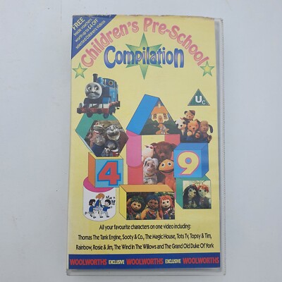 CHILDREN'S PRE SCHOOL Favourites Vhs Retro Video £14.99 - PicClick UK