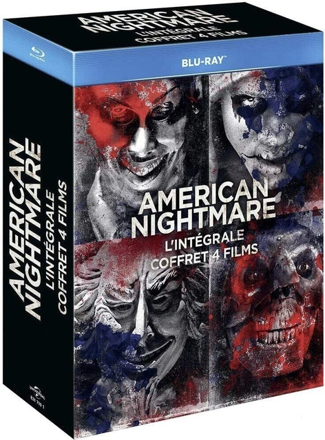 COFFRET BLU-RAY AMERICAN Nightmare L'intégrale 4 Films Edition limitée ...