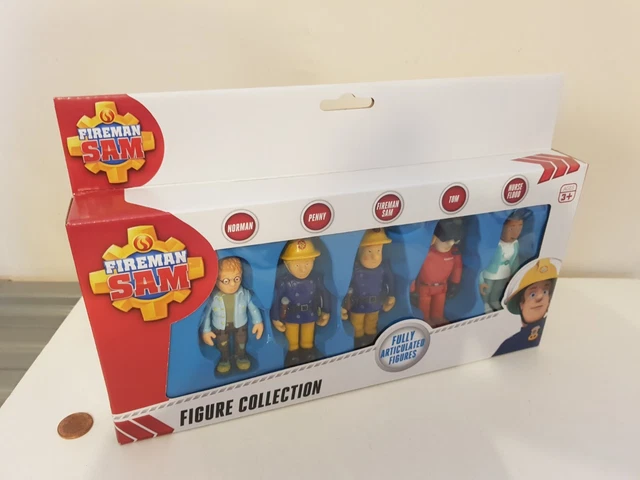 FIREMAN SAM FIGURE Full Set, BNIB,Norman Price,Penny,Nurse Flood,Tom ...