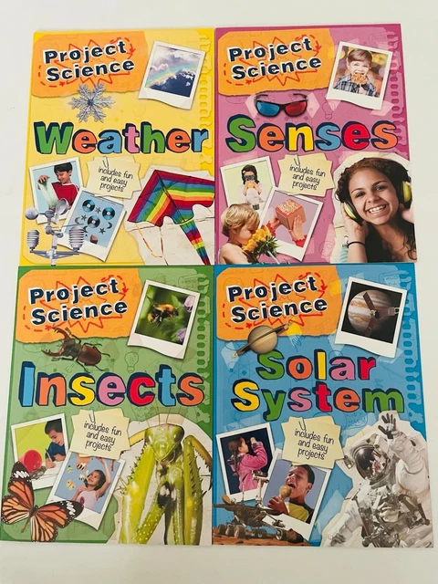 KS2 SCIENCE BOOK Collection-4 Books SET-Solar System,Weather,Senses ...