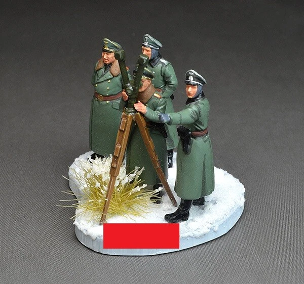 HAND MADE 1/72 Scale WWII German Army Commander Assembled Painted ...
