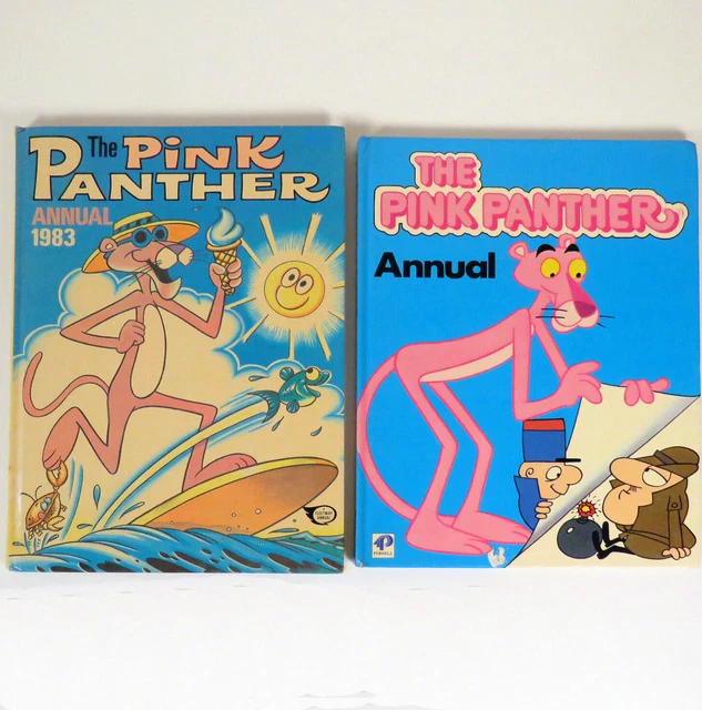 VINTAGE THE PINK Panther Annual 1983 & 1984 Hardback (HB) Books £7.99 ...