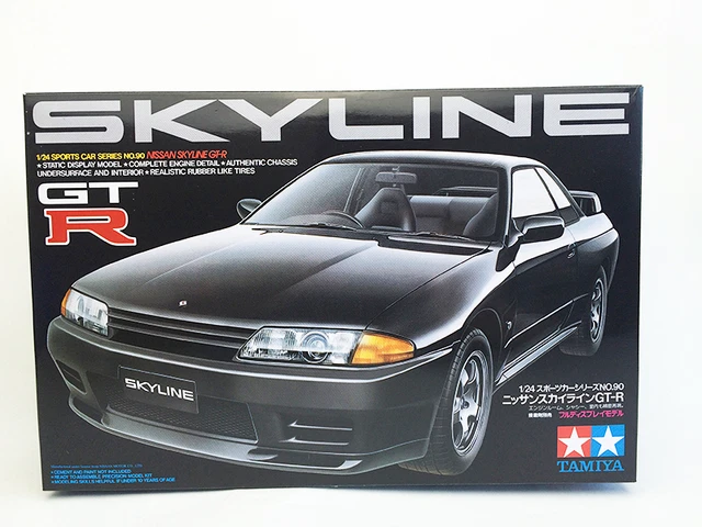 TAMIYA JAPAN 24090 NISSAN SKYLINE GT-R GTR R32 1/24 Scale Model Kit $30 ...