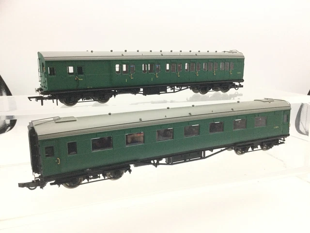 HORNBY R4534A OO Gauge BR Maunsell Push Pull Coach Pack £65.00 ...