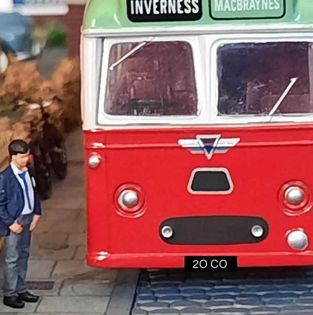 OO GAUGE REGISTRATION Plate Decal Kit - For Commercials - Lorries Buses ...