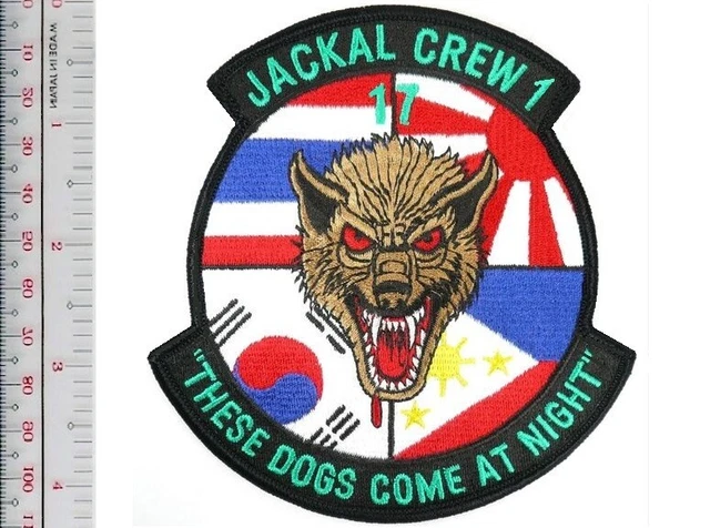US AIR FORCE USAF 17th Special Operations Squadron SOS Jackal Crew-1 Ft ...