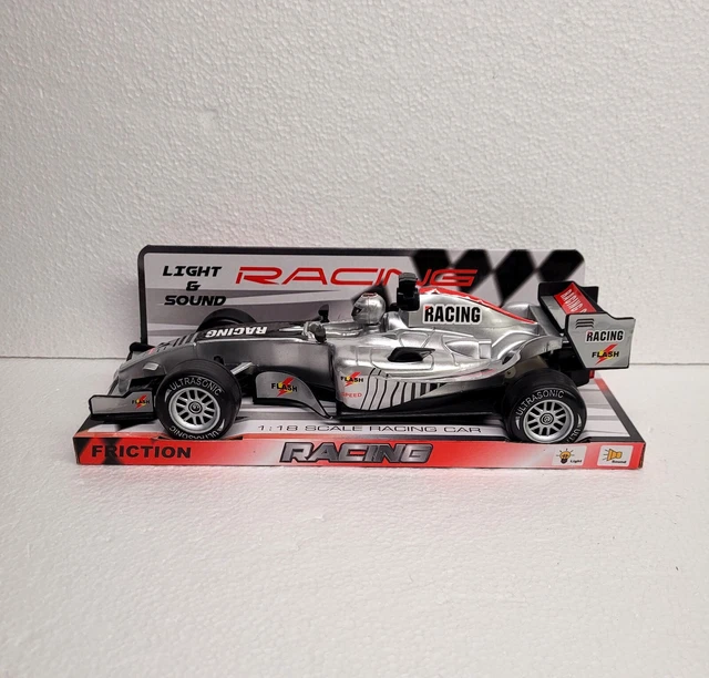 FORMULA F1 RACING Car Toy With Friction drive and Sound & Light 1:18 £8 ...