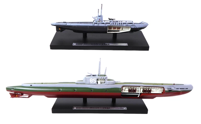 LOT DE 2 sous-marins WW2 U-boot + ORP Orzel 1/350 Atlas Militaire ...