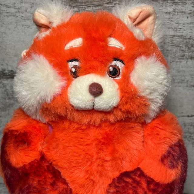 DISNEY PIXAR TURNING Red Panda Mei With Backpack 9" Plush PLEASE READ ...