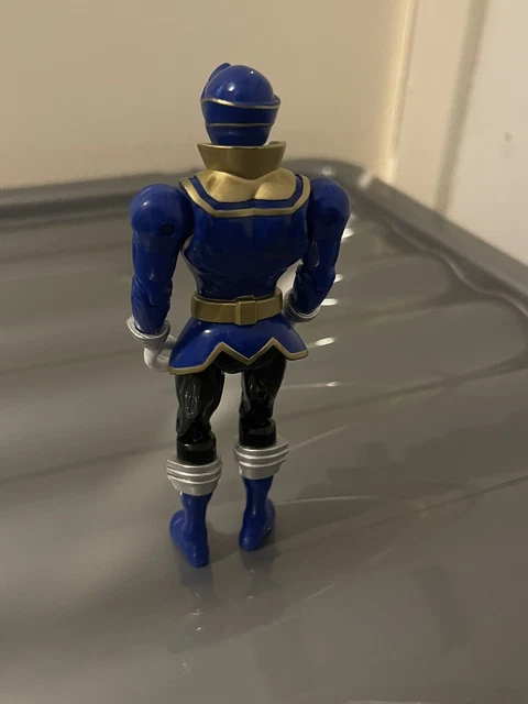 POWER RANGERS SUPER Megaforce Blue Ranger 5.5” - Pirate Action Figure £ ...