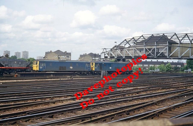 ORIGINAL 35MM Slide Railway Diesel -73127 & 73115 @ Clapham Junction ...