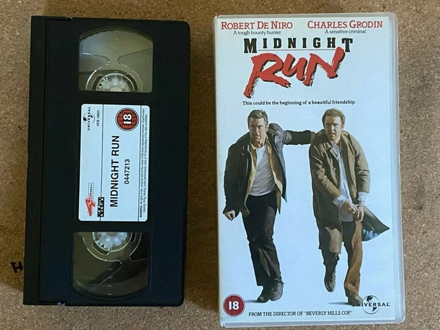 MIDNIGHT RUN 1980S Robert De Niro, Charles Grodin, RARE VHS Video £6.96 ...