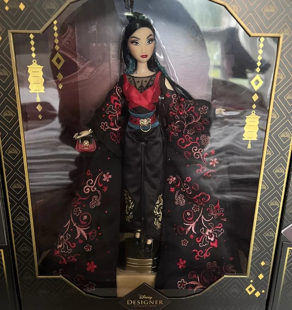 DISNEY DESIGNER COLLECTION Mulan Ultimate Princess Limited Edition Doll ...
