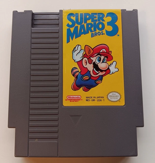 SUPER MARIO BROS. 3 (Nintendo, 1990) - NES, cartouche uniquement EUR 27 ...