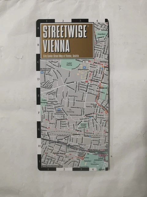 MICHELIN STREETWISE MAPS: Streetwise Vienna Map by Michelin (2017 ...