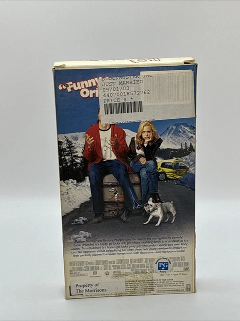 JUST MARRIED VHS 2004 White Tape Brittany Murphy $4.99 - PicClick CA