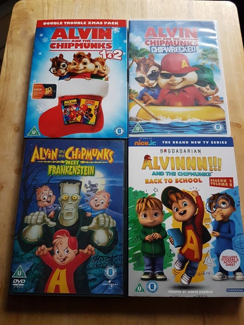 ALVIN AND THE Chipmunks DVD Bundle [DVD] £10.07 - PicClick UK