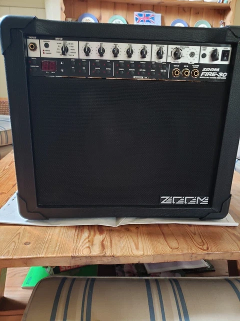 ZOOM FIRE30 MODELING Guitar Amplifier working but not perfect-spares or ...