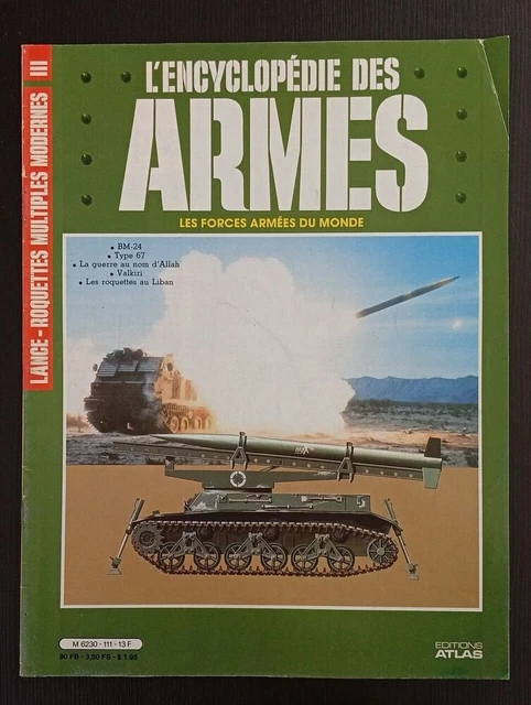 REVUE ATLAS - L'encyclopédie des armes N° 111 | Bon état EUR 5,00 - PicClick FR