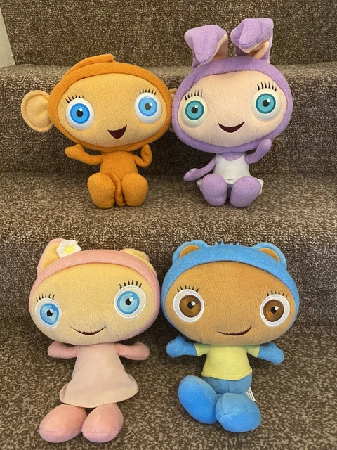 FISHER PRICE CBEEBIES Waybuloo Interactive Plush Soft Toy Bundle-all ...